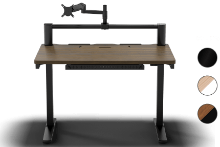 Platform:4 Elevate Desk - Black